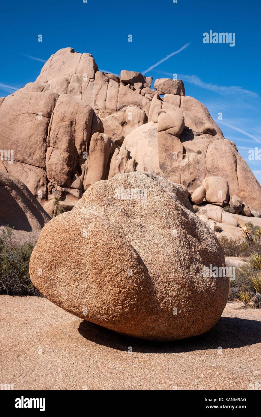 Rock Formation, Joshua Tree National Park, California, USA Stock Photo ...