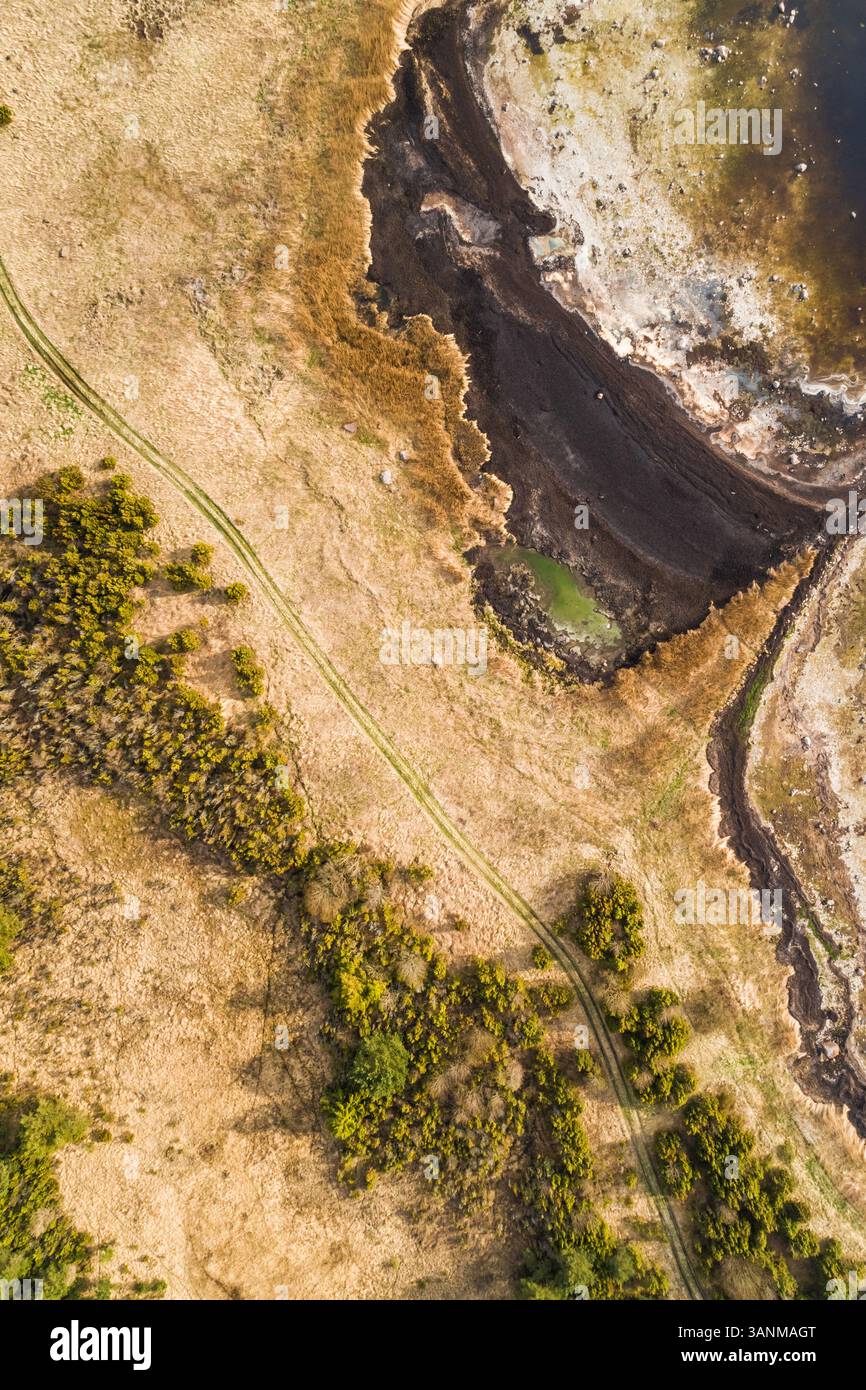 Aerial view empty beach sea hi-res stock photography and images - Alamy