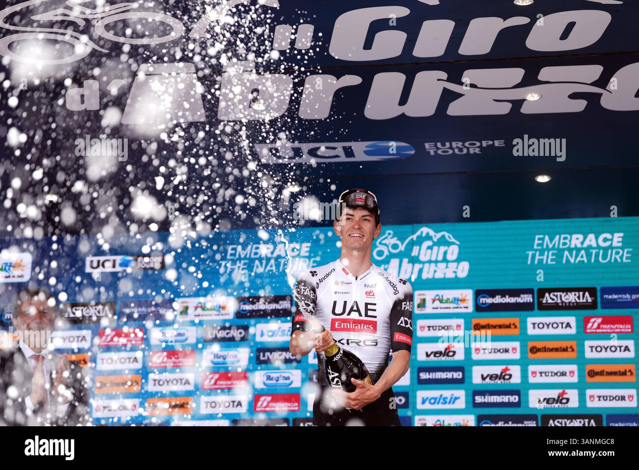 Covi Alessandro Of Uae Team Emirates Xrg winner of the stage 1 on the ...