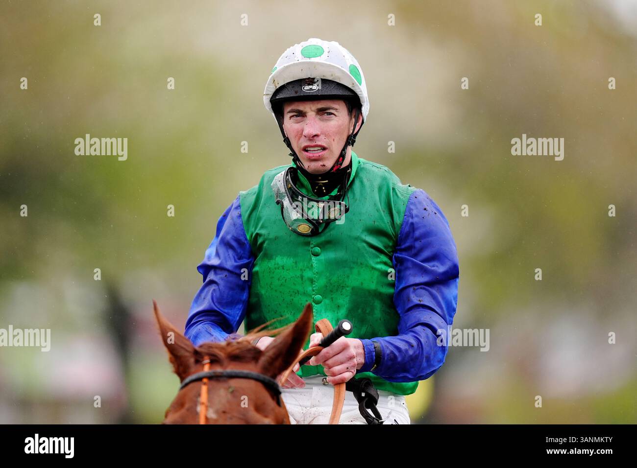 Jockey James Doyle at Newmarket Racecourse. Picture date: Tuesday April ...