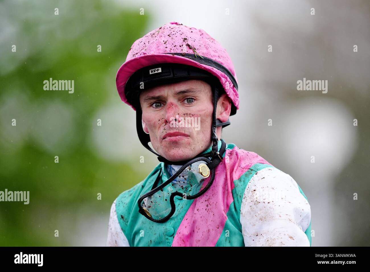 Jockey Kieran Shoemark at Newmarket Racecourse. Picture date: Tuesday ...