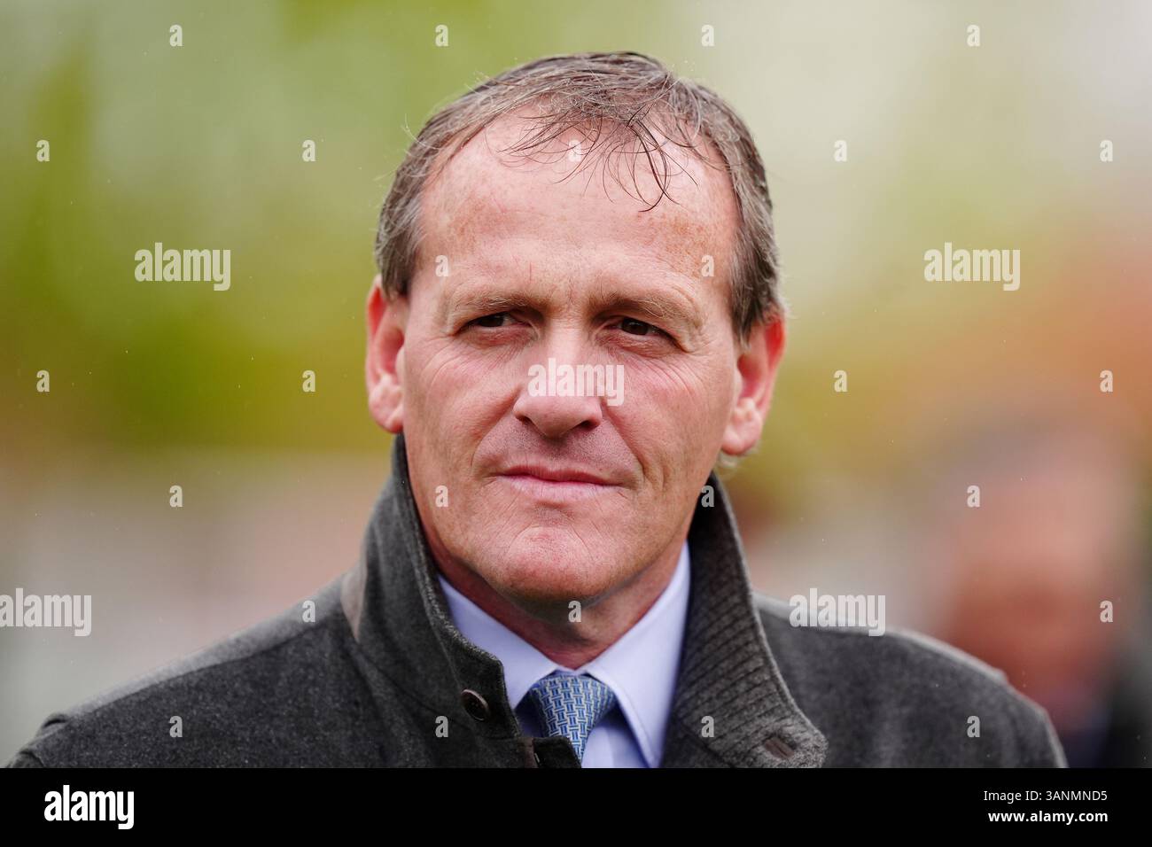 Trainer Richard Hannon at Newmarket Racecourse. Picture date: Tuesday ...