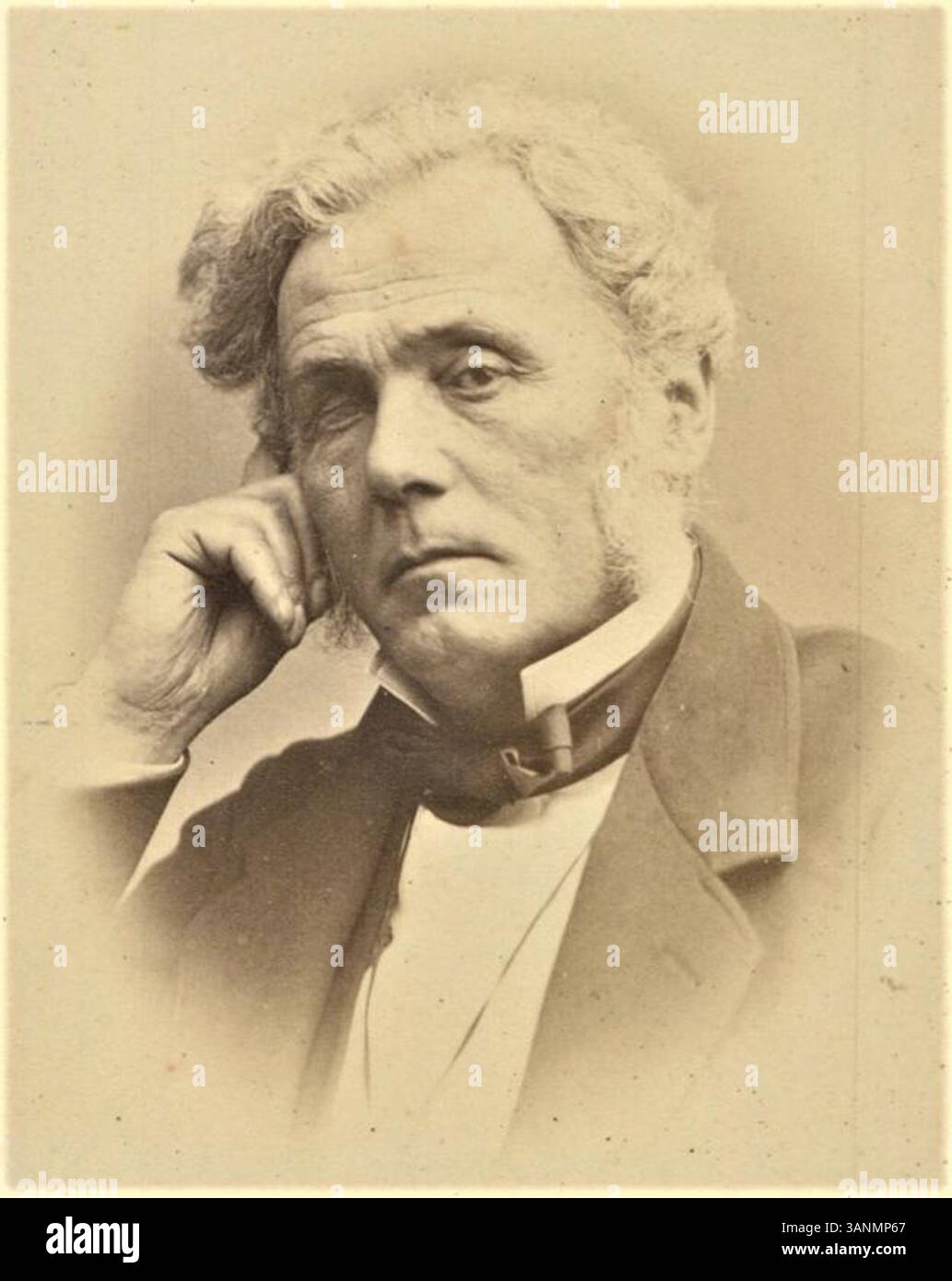 This photograph, captured by Eugène Appert, shows Victor Lefranc, a ...