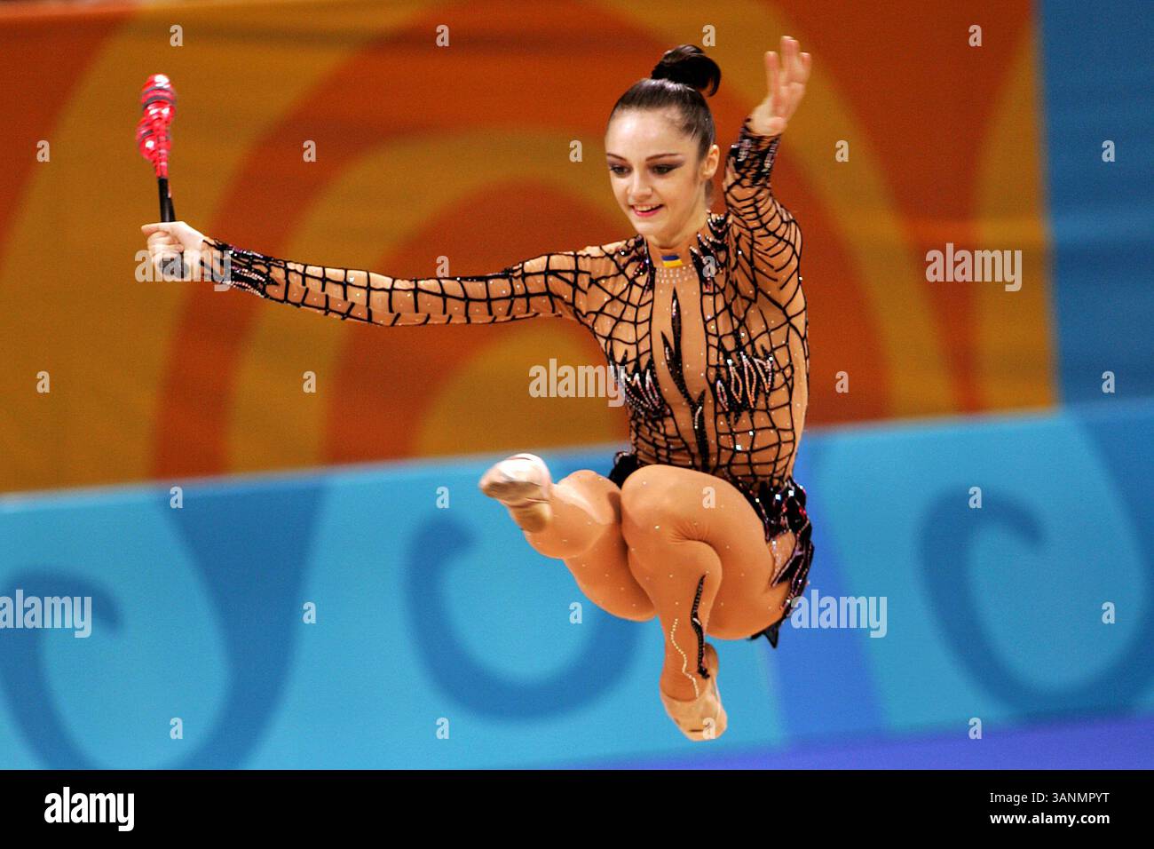August 29, 2004; Athens, Greece; Rhythmic gymnastics star ANNA ...
