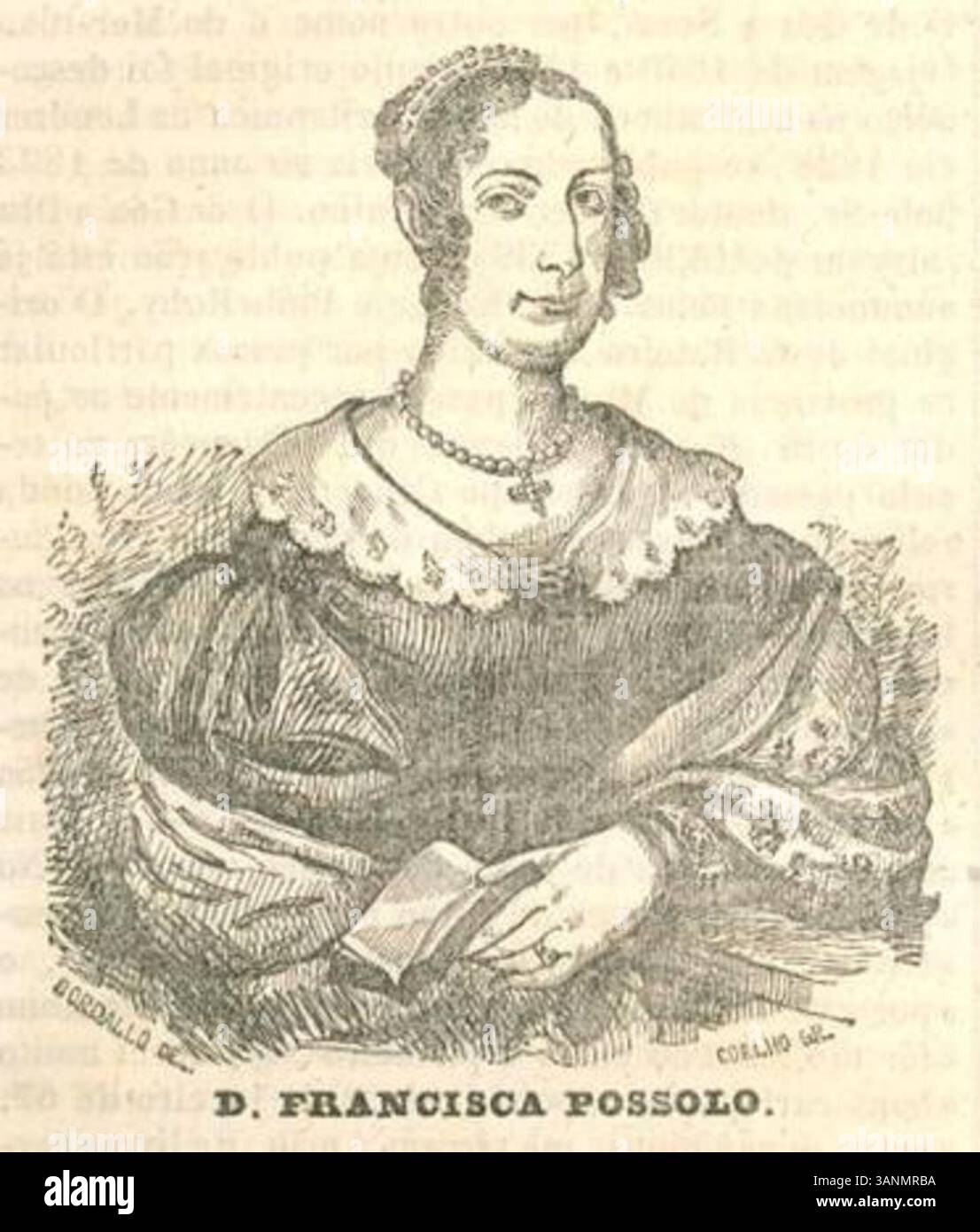 'O Panorama' by Francisca de Paula Possolo da Costa, Portuguese poet ...