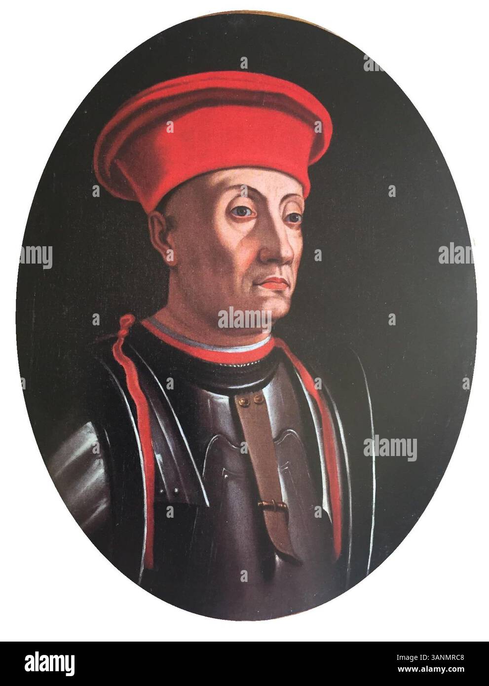 This 15th-century portrait represents Ludovico III Gonzaga, an ...