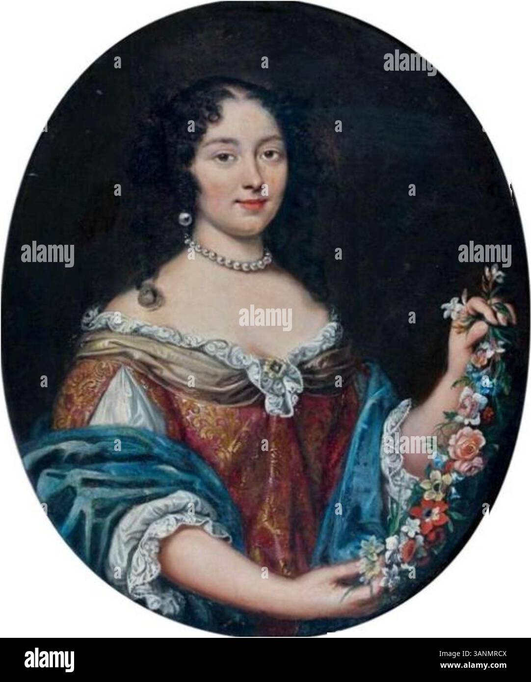 This 1680 oil on canvas painting, attributed to a follower of Pierre ...