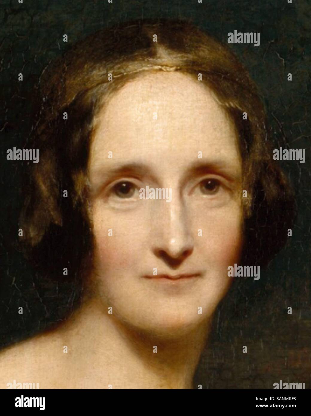 Richard Rothwell's 1840 portrait of Mary Wollstonecraft Shelley, the ...