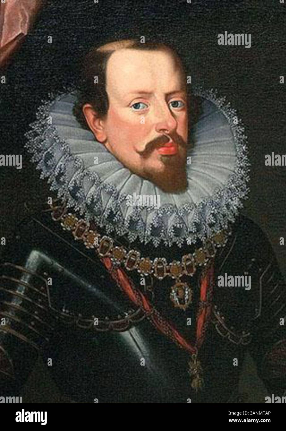 Portrait of Duke Vincenzo I Gonzaga, painted in 1612. The work captures ...