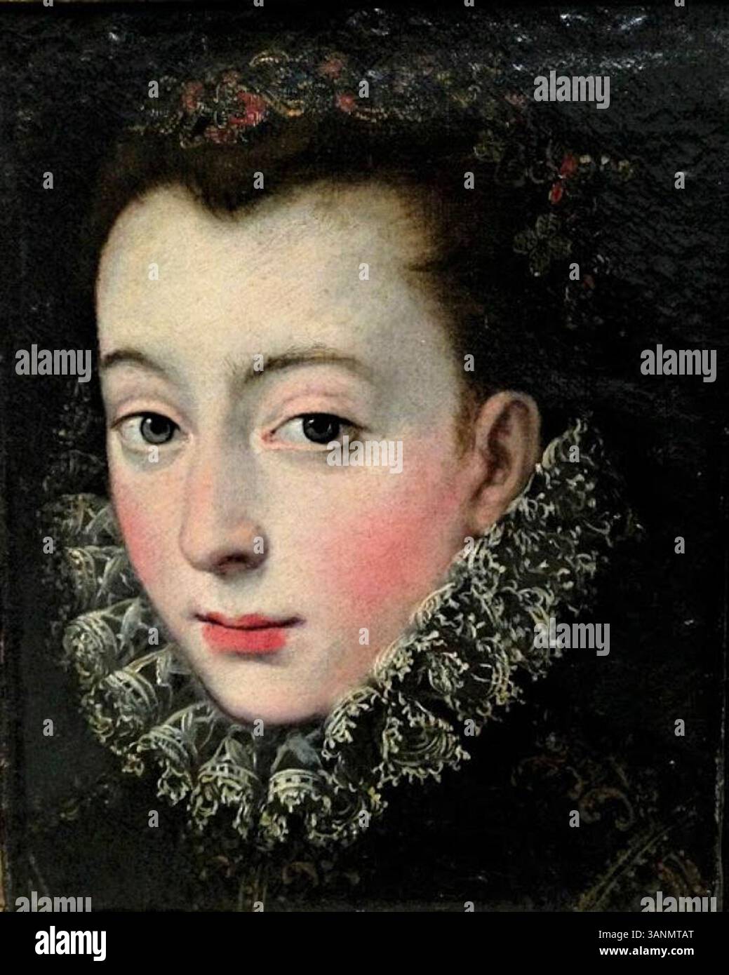 This presumed portrait depicts Maddalena Osuna Giron (1545–1614 ...
