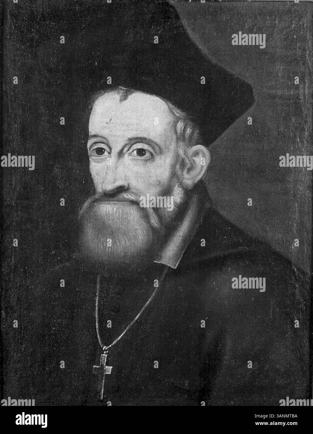 This 17th-century portrait depicts Bishop Francesco Gonzaga of Mantua ...
