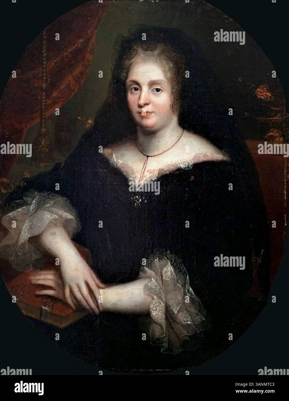 This 17th-century portrait of Madame De Maintenon, widow, is attributed ...