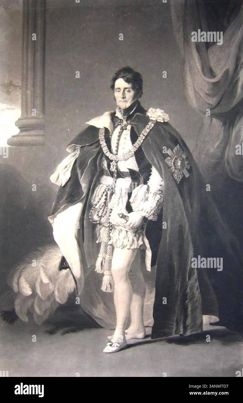 Portrait of George Gordon, the 9th Marquess of Huntly, painted in the ...