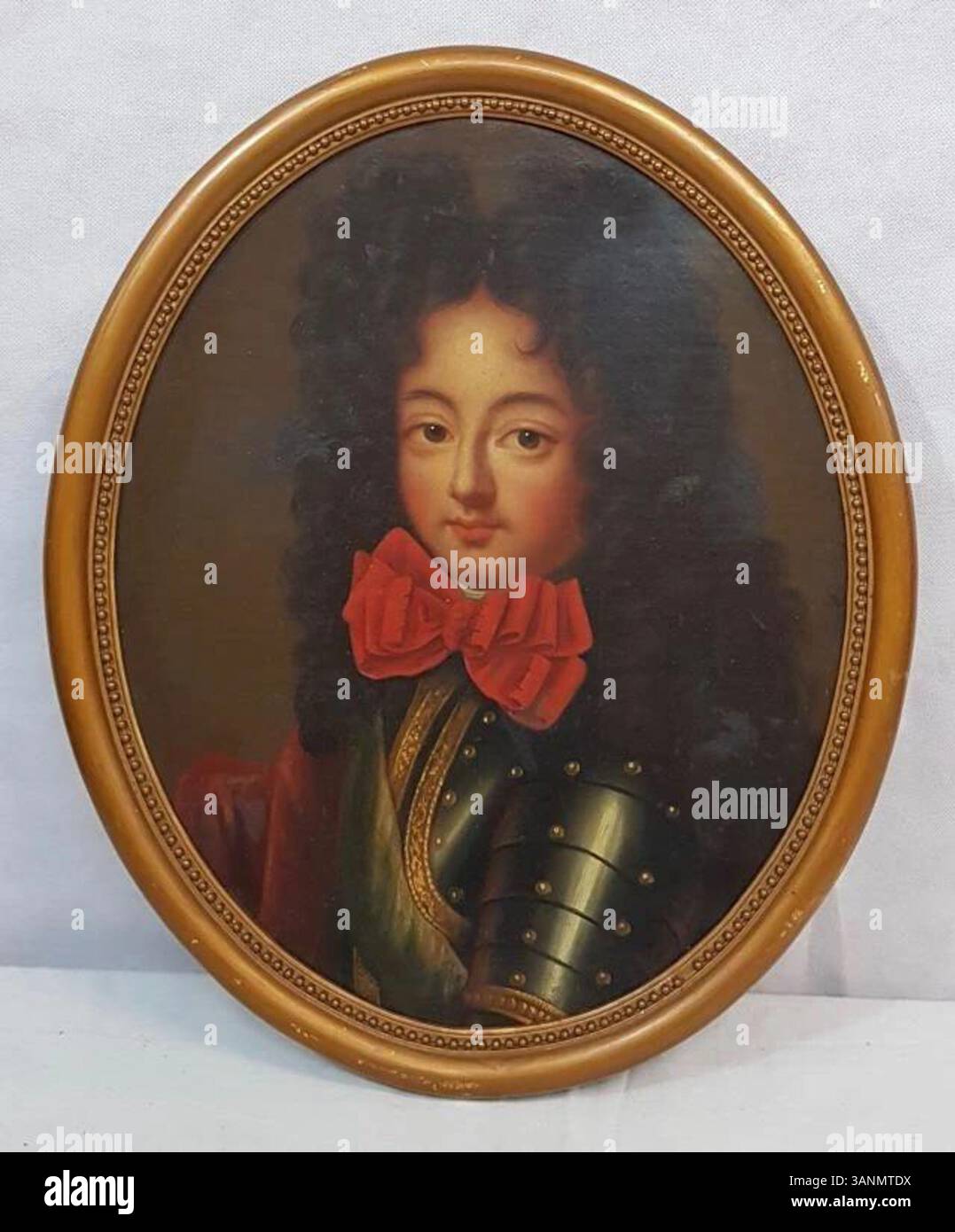 This 17th-century French portrait of a man, painted in oil on canvas ...