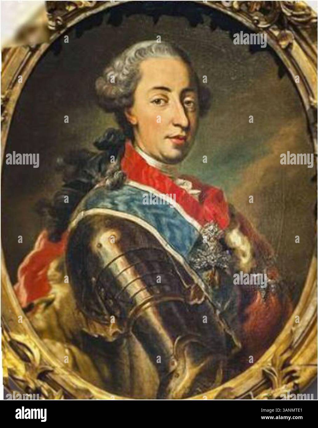 This 18th-century portrait, misidentified as Maximilian III Joseph ...
