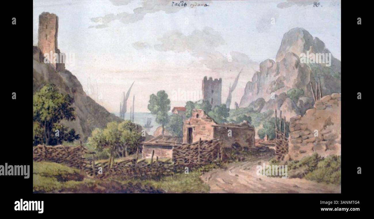 Mikhail Ivanov’s painting from 1783 depicts an important historical ...