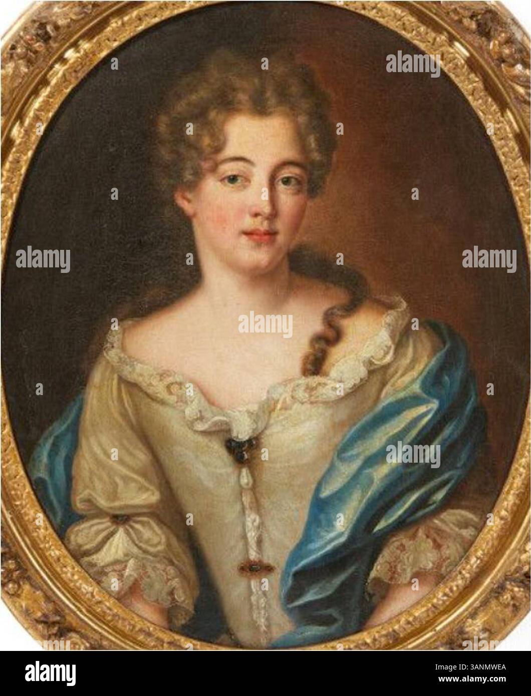 This 17th-century portrait, likely depicting Catherine Therese de ...