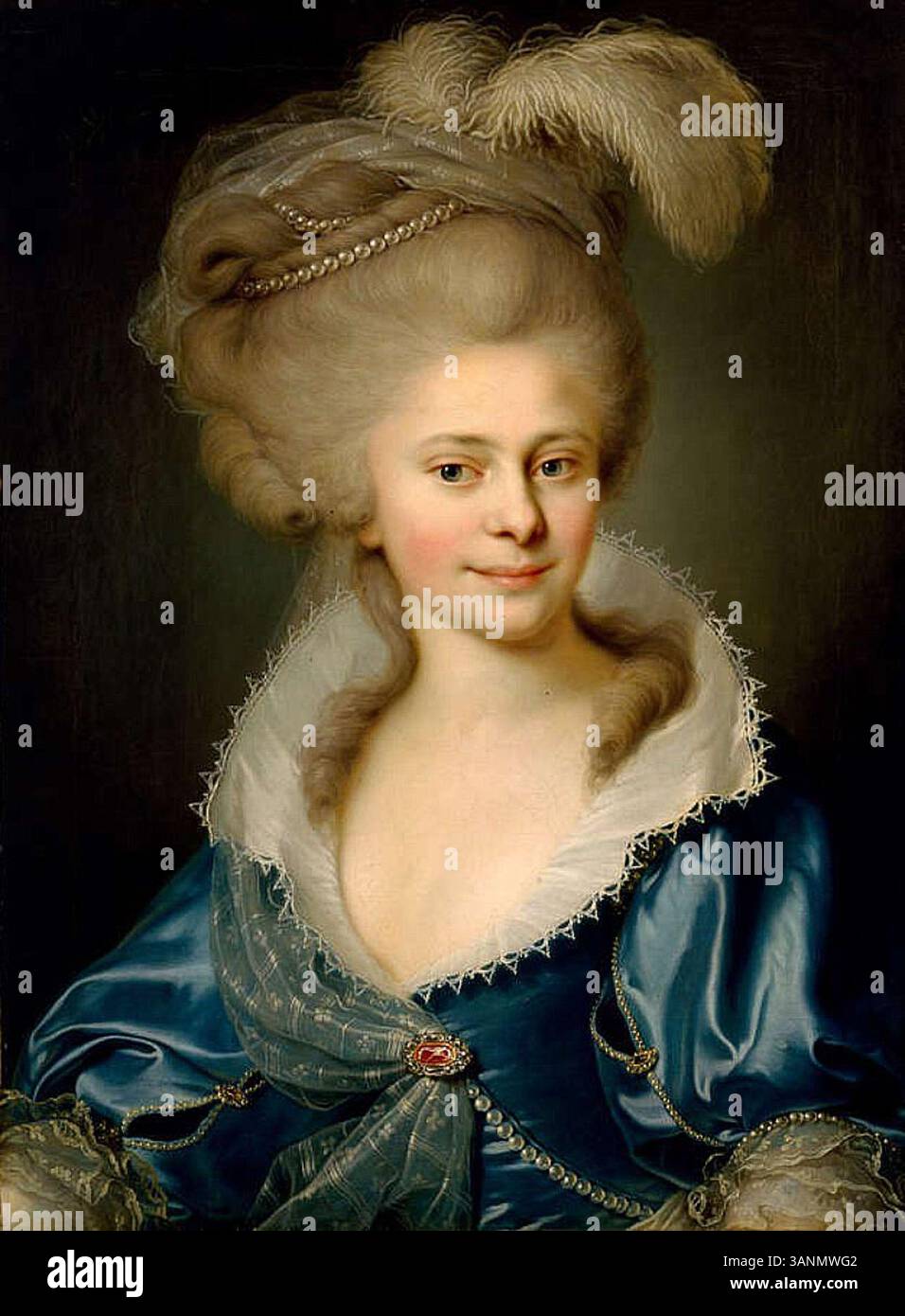 Portrait of Duchess Elisabeth Wilhelmine von Württemberg, painted by ...