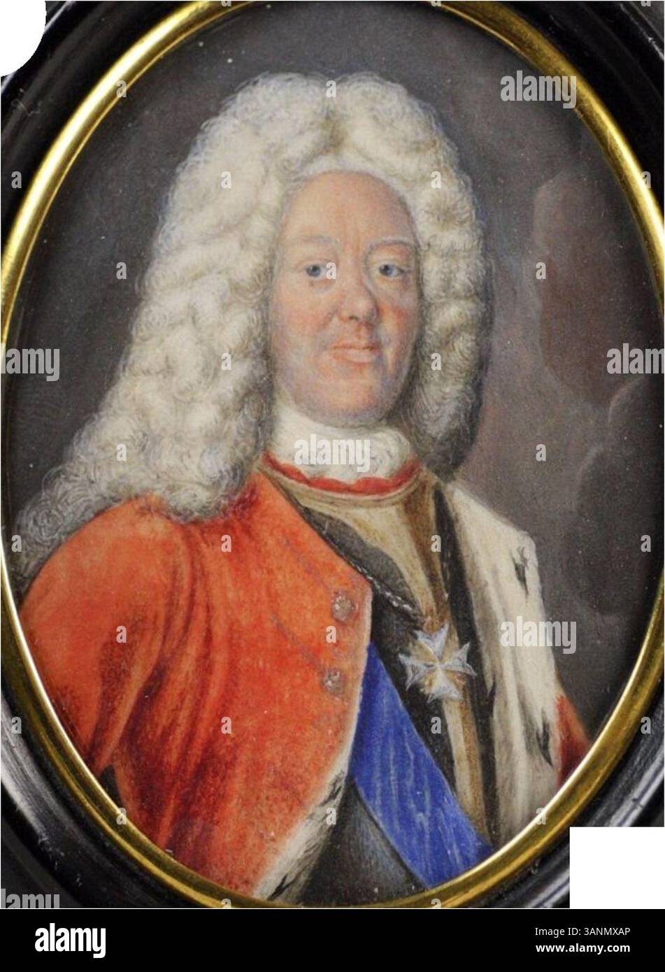 This early 18th-century miniature, once attributed to Antoine Gaston ...