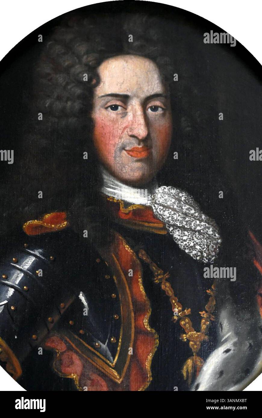Portrait of Leopold I, Duke of Lorraine (1679-1729), painted by an ...