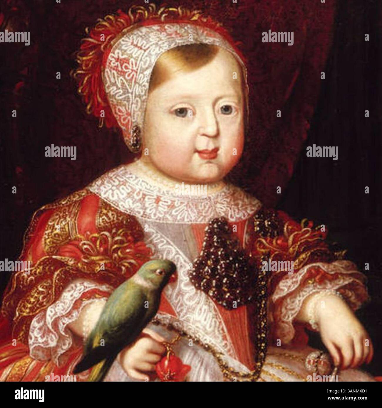 This 17th-century portrait of Maria Antonia von Österreich by Gerard Du ...