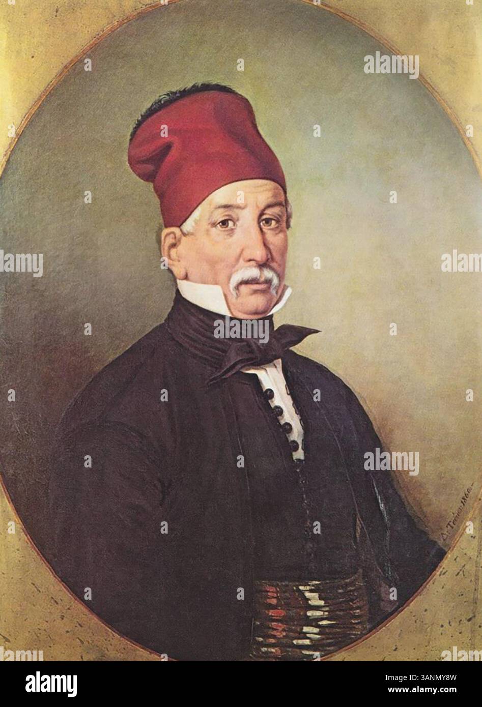Georgios Kountouriotis, a 19th-century Greek politician and Prime ...