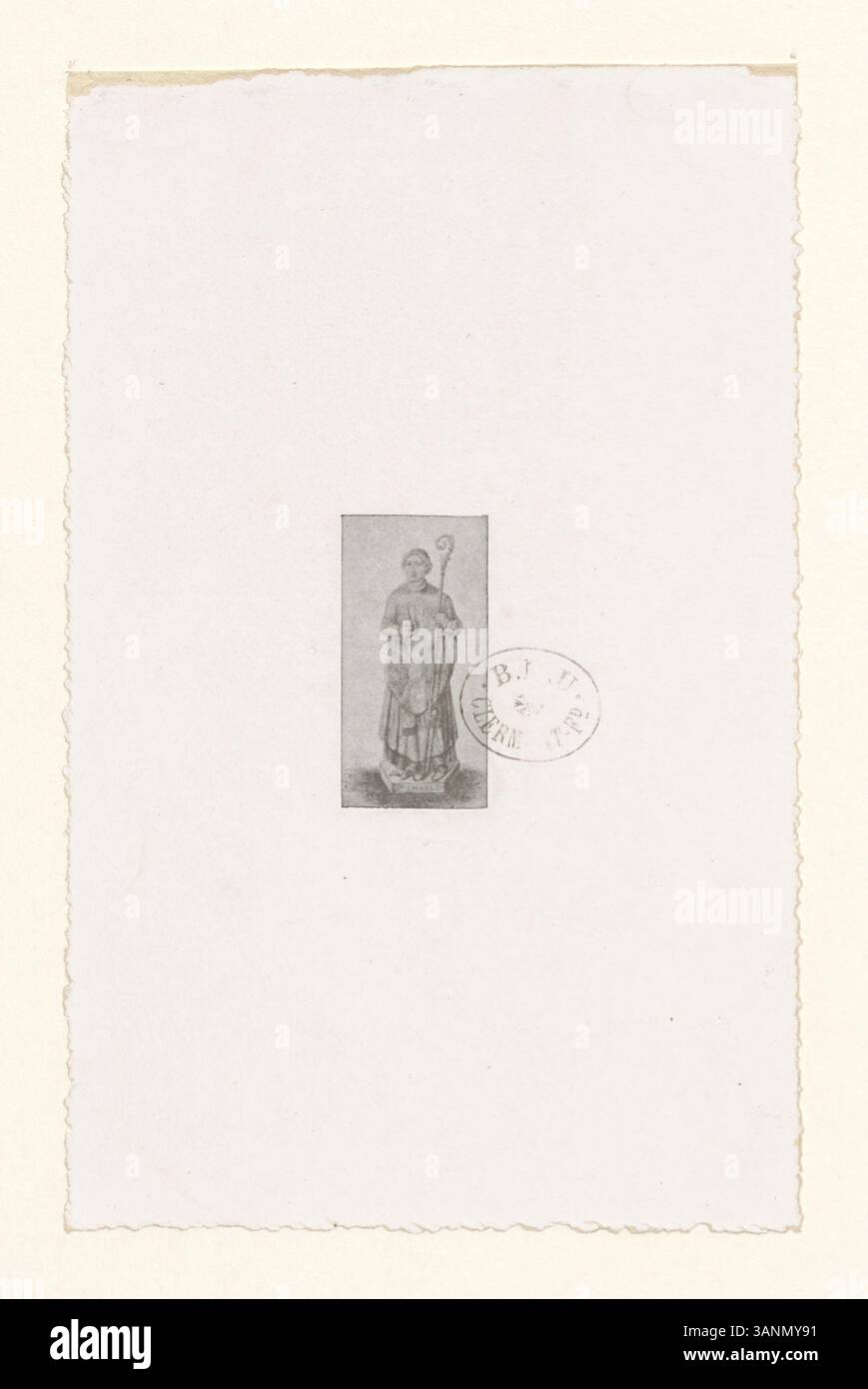 A photomechanical print from the Boyer collection of Saint Amable ...