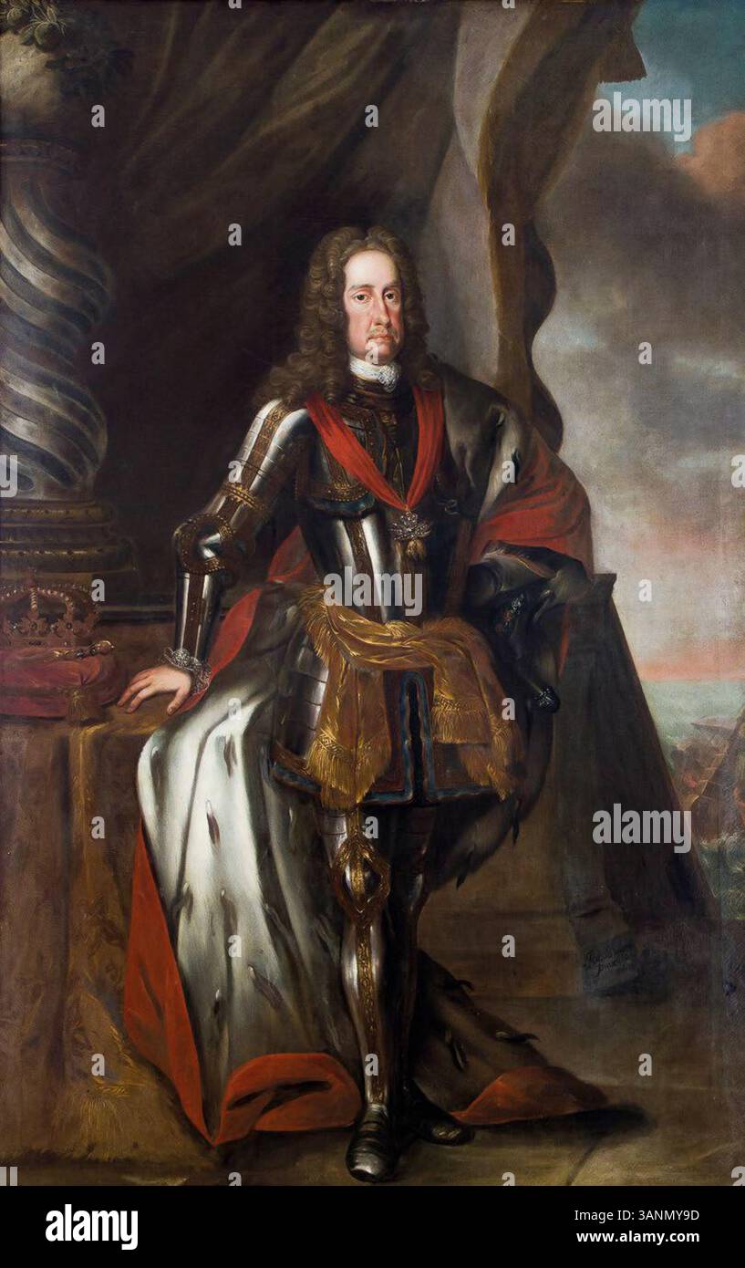 Zeger Jacob van Helmont's 1717 portrait of Emperor Charles VI presents ...