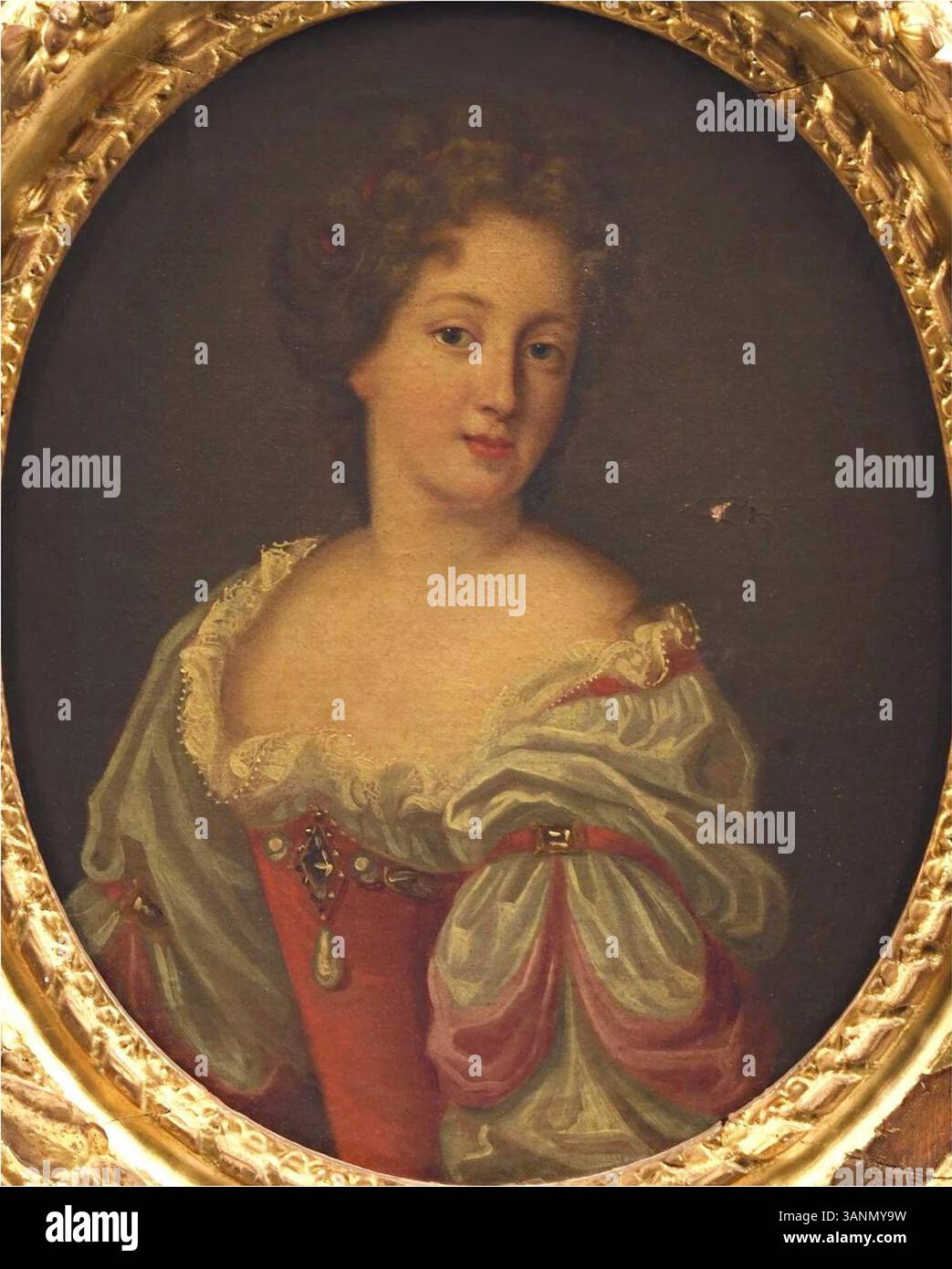 This 17th-century French painting depicts the Princess of Conti ...