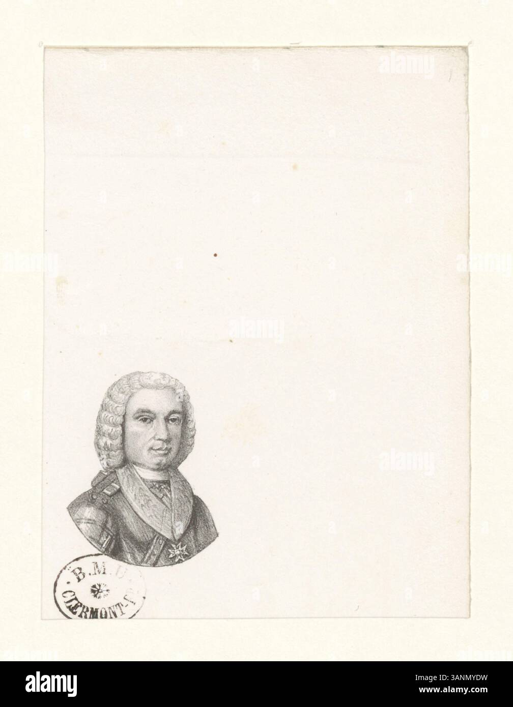 This lithograph from the Boyer collection depicts Baron Claude de ...