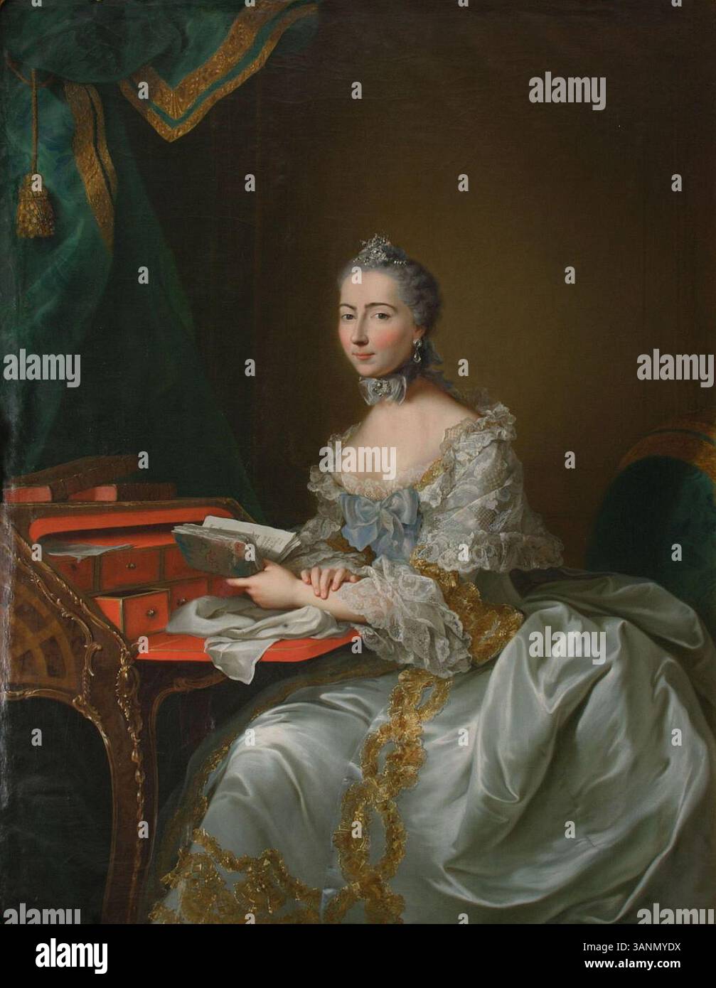 Portrait of Countess Palatine Christiane Henriette of Zweibrücken, wife ...