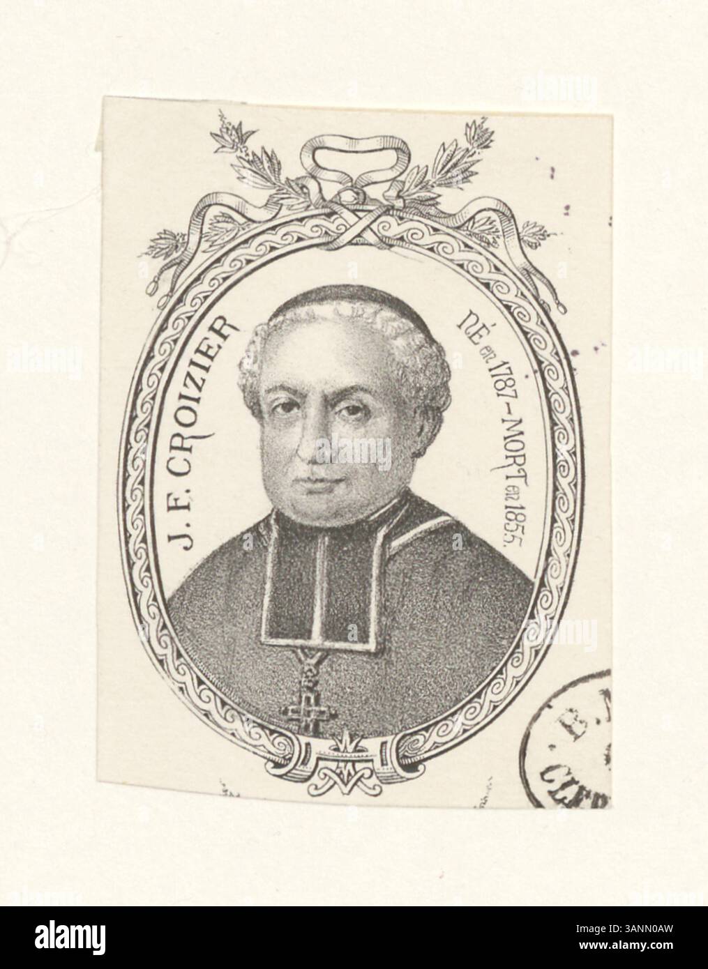 This lithograph from the Boyer collection portrays Jean-François ...