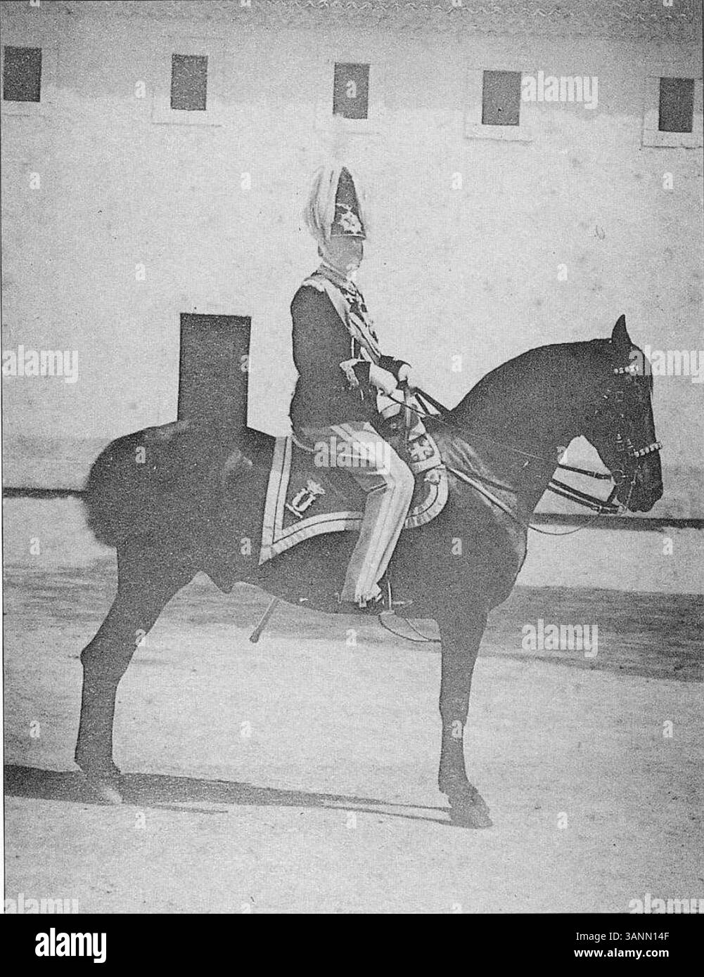 This 1890 photograph features an Italian general in Umbertine uniform ...