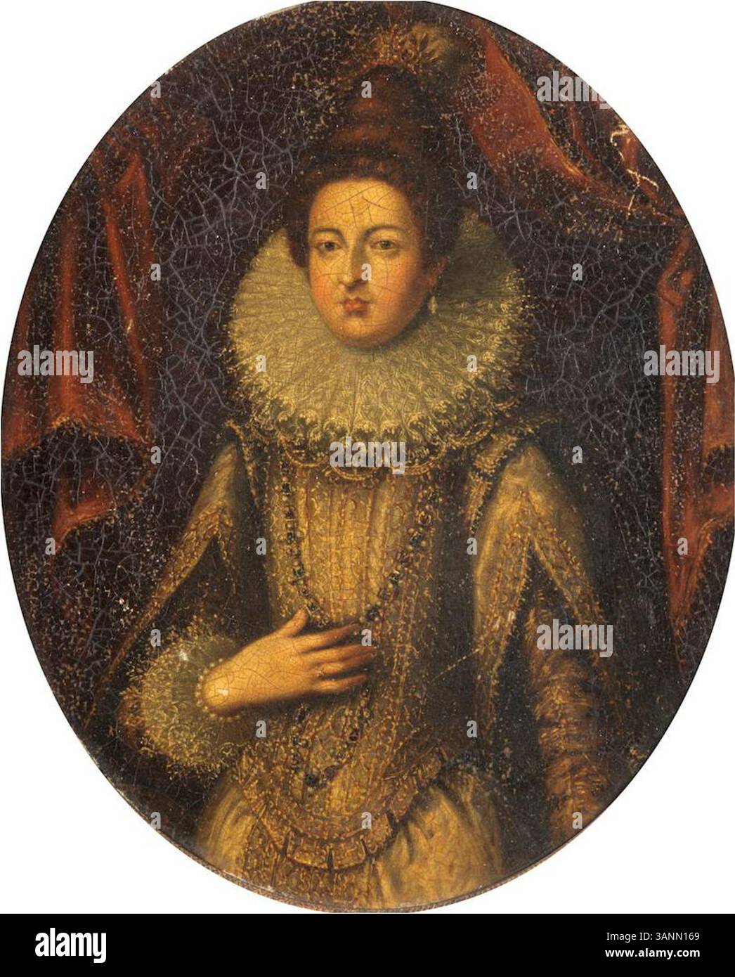 A set of four portraits from the 19th century, after 16th-century ...