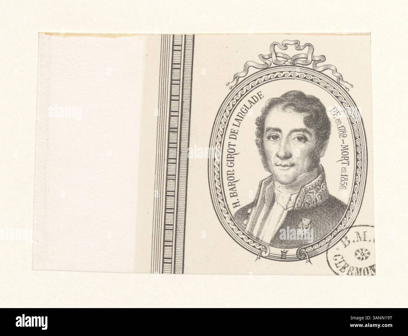 This lithograph from the Boyer collection showcases H. baron Girot de ...