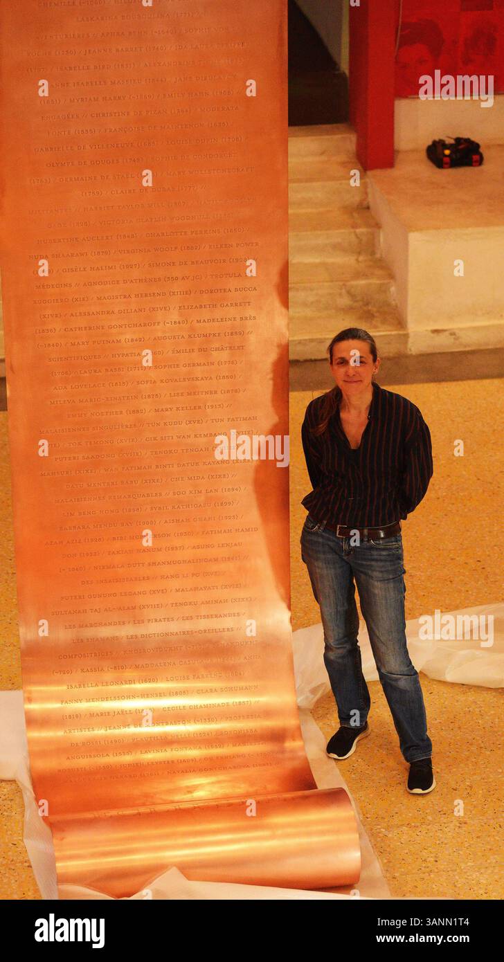 KUALA LUMPUR 15/4/2025 .French artist ZoÃ Vayssieres will launch her ...