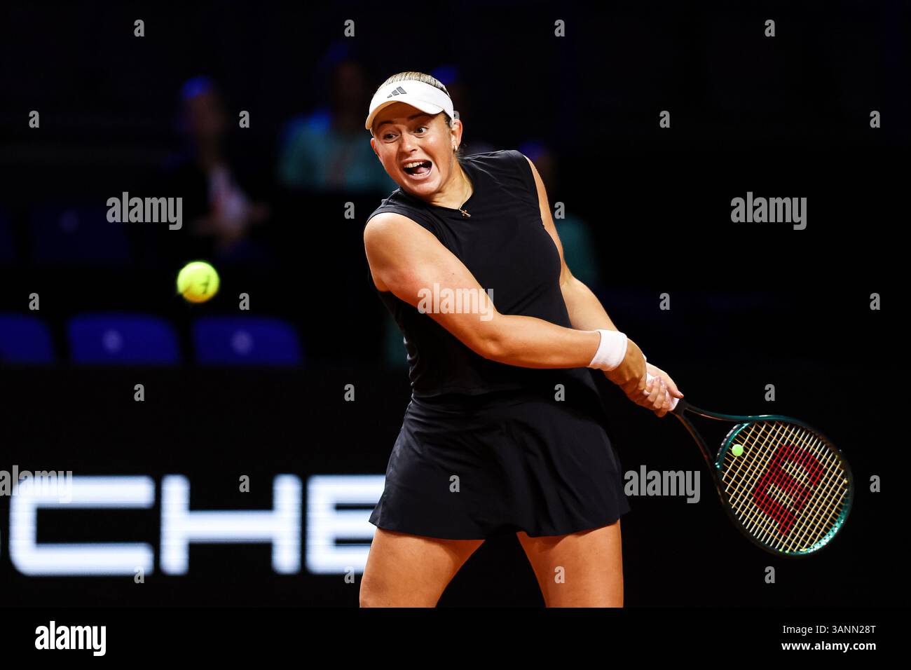 Stuttgart, Germany 15th Apr, 2025. Jelena OSTAPENKO LAT Jelena ...