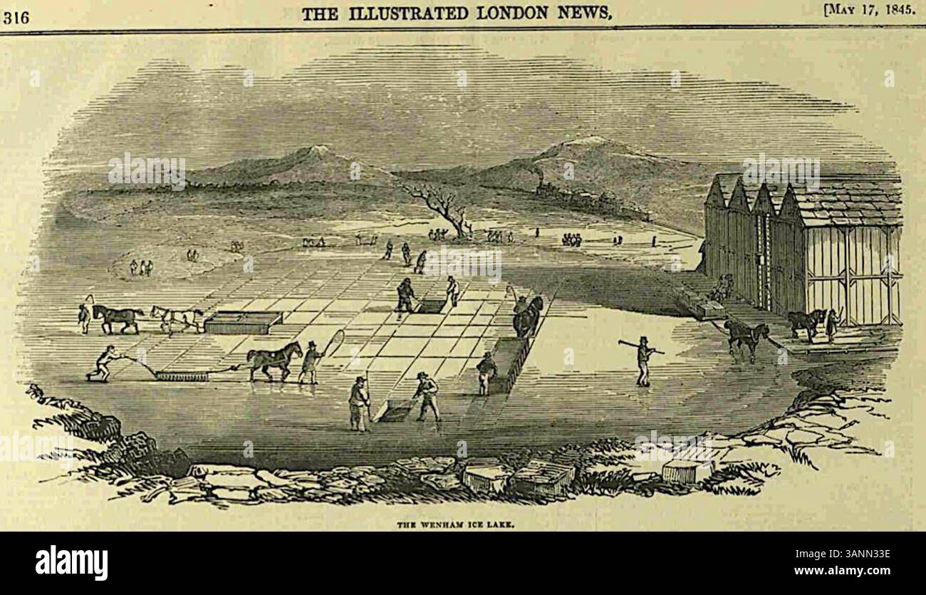 The illustration for The Illustrated London News on May 17, 1845 ...