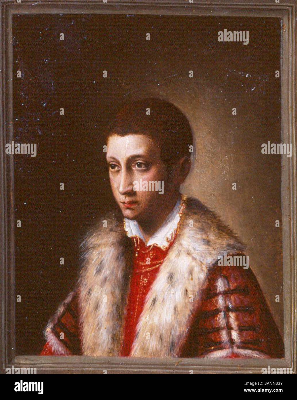 This portrait shows Orazio Farnese, Duke of Castro, painted by a ...