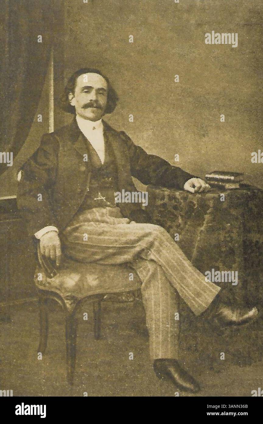This 19th-century portrait photograph depicts Pedro da Costa de Sousa ...