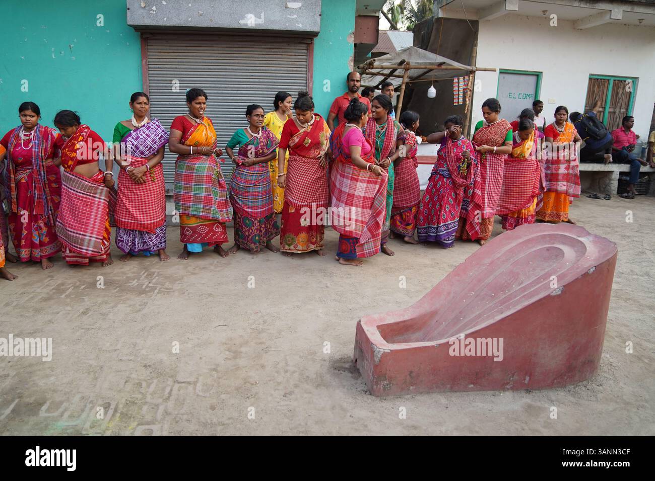 Villagers in Bagnan, about 60 km from Kolkata, mark the Gajan Festival ...