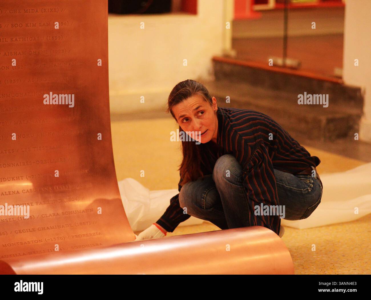 KUALA LUMPUR 15/4/2025 .French artist ZoÃ Vayssieres will launch her ...