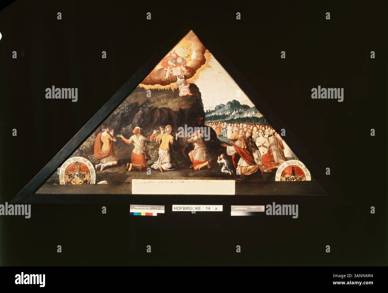 'Moses empfängt die Gesetzestafeln' (Moses Receives the Tablets of the ...