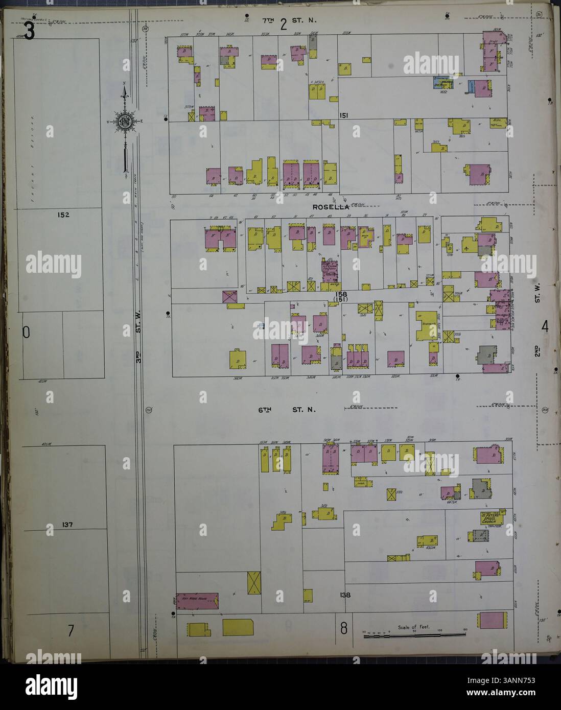 The 1911 Sanborn Fire Insurance Map from Salt Lake City depicts the ...