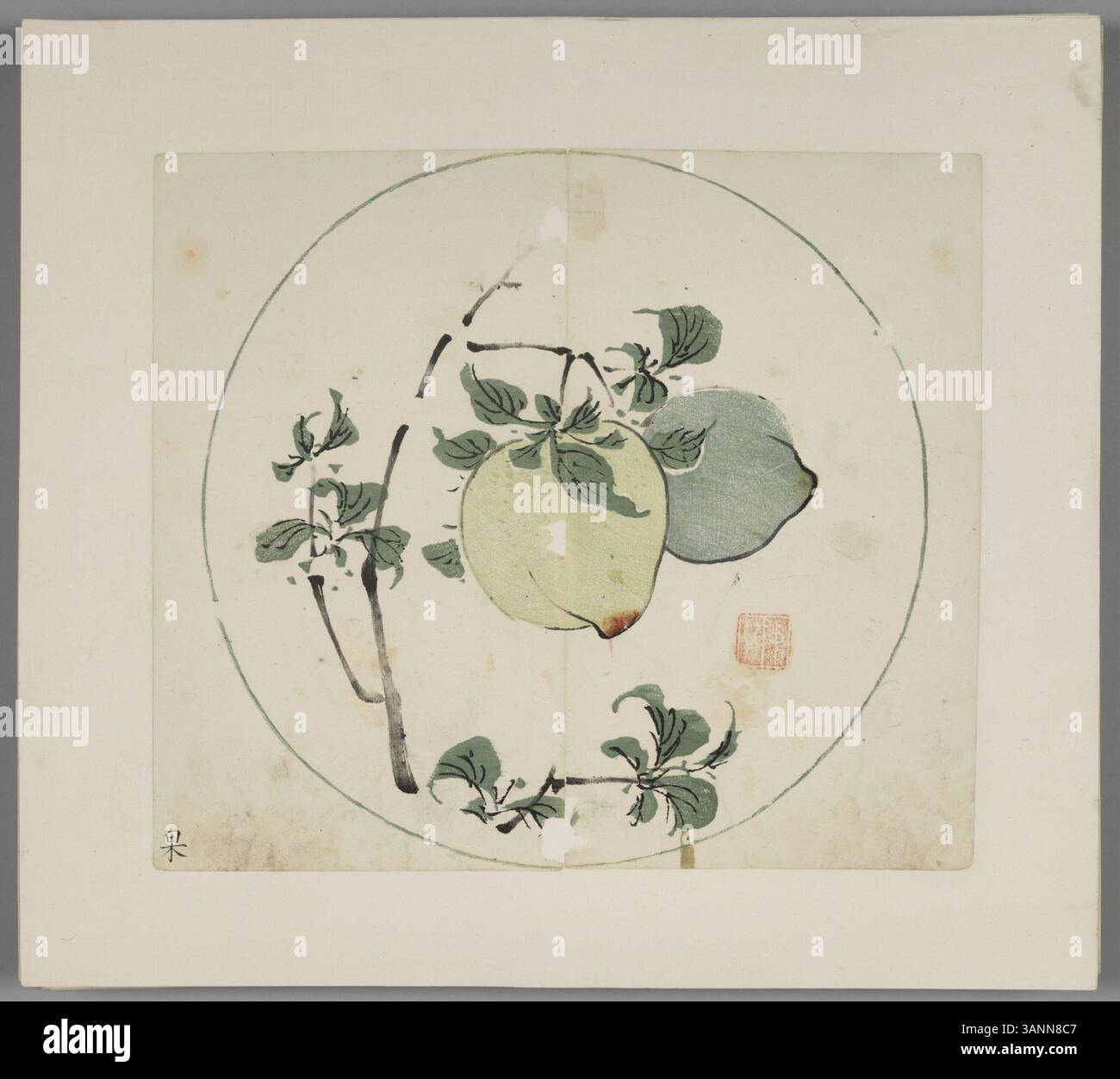 A unique print from The Palace Museum, this artwork showcases ...