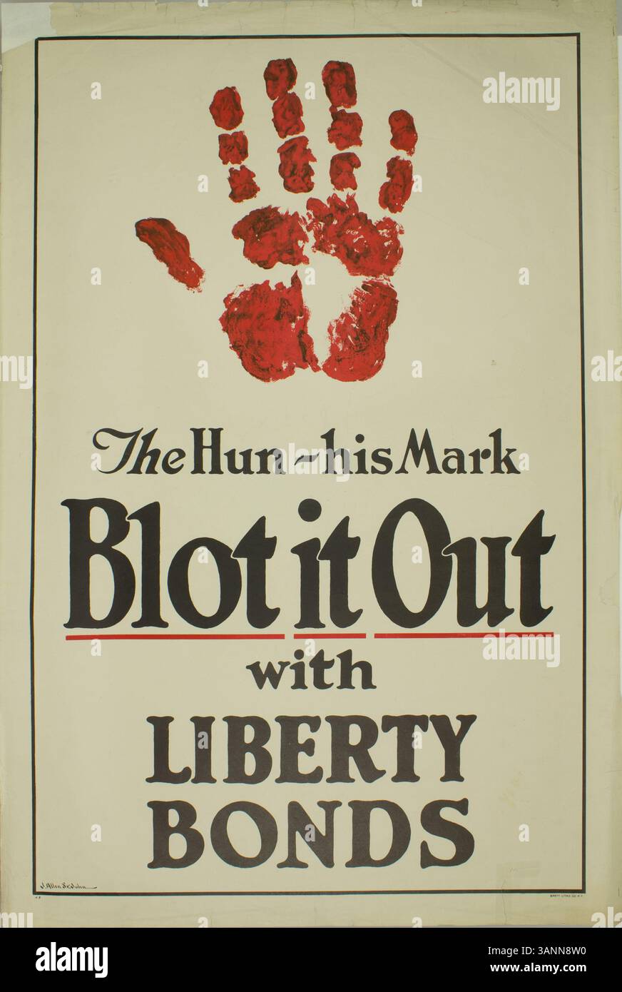 This 1917 poster by J. Allen St. John encourages Americans to support ...