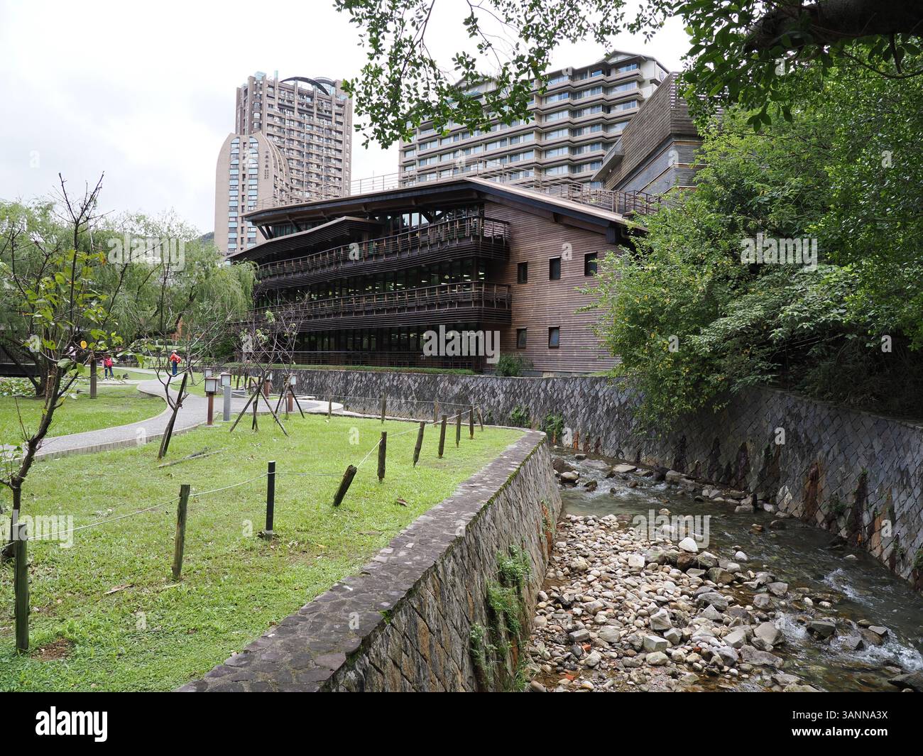 Image of the Taipei Public Library Beitou Branch Stock Photo - Alamy