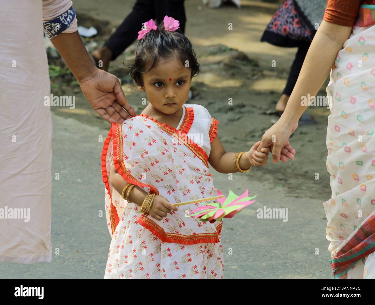 Borsho Boron Anondo Shobhajatra procession carries the theme, "Symphony of the New Year, End of ...