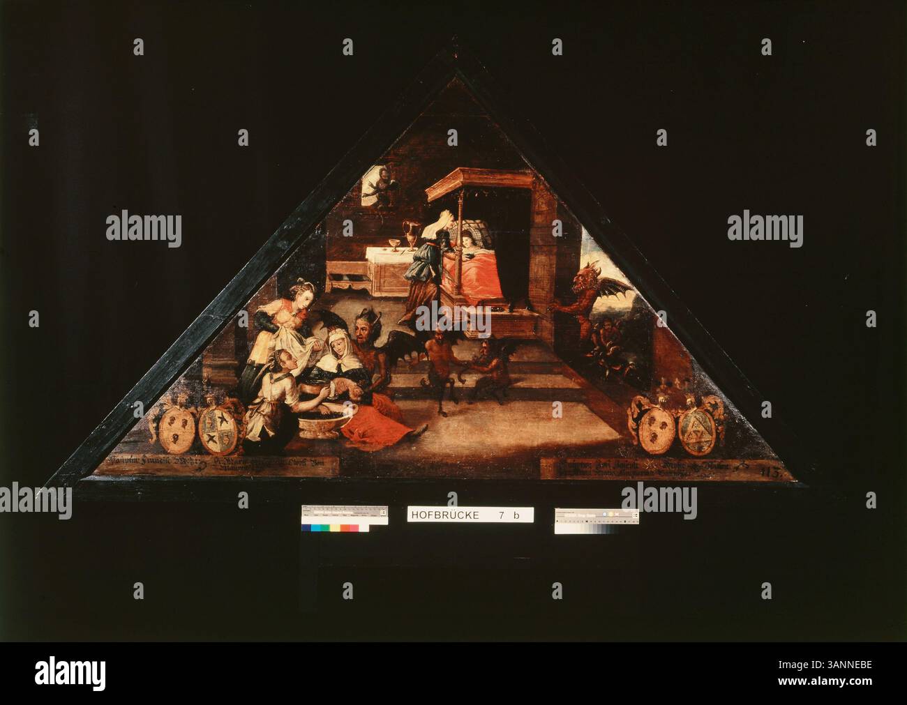 The Birth of the Antichrist painting explores the dark theme of the ...