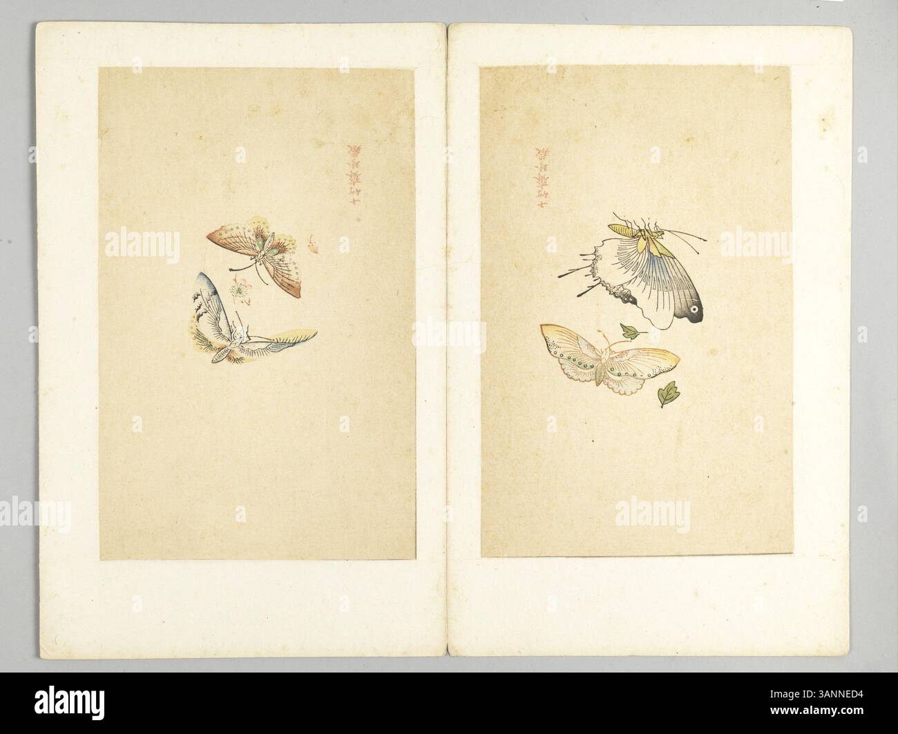 A Chinese print from The Palace Museum’s collection, representing the ...